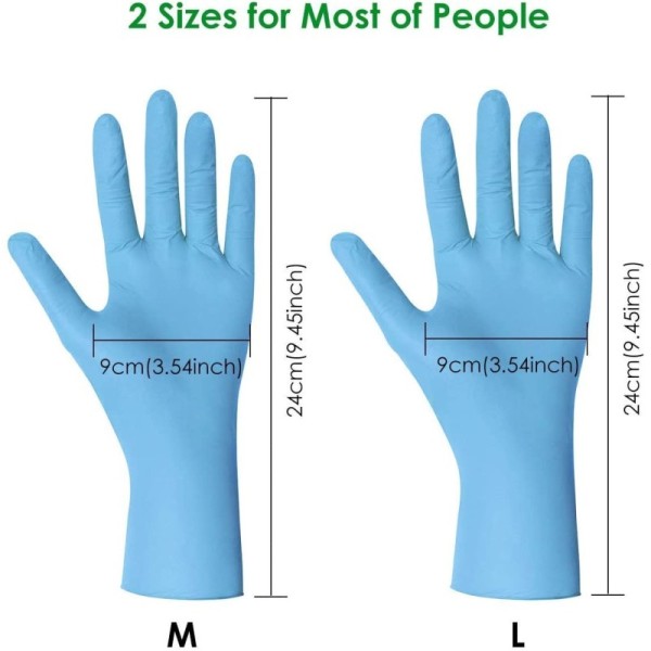 Quality XL 100PCS Class I Disposable Chemical Resistant Gloves for sale