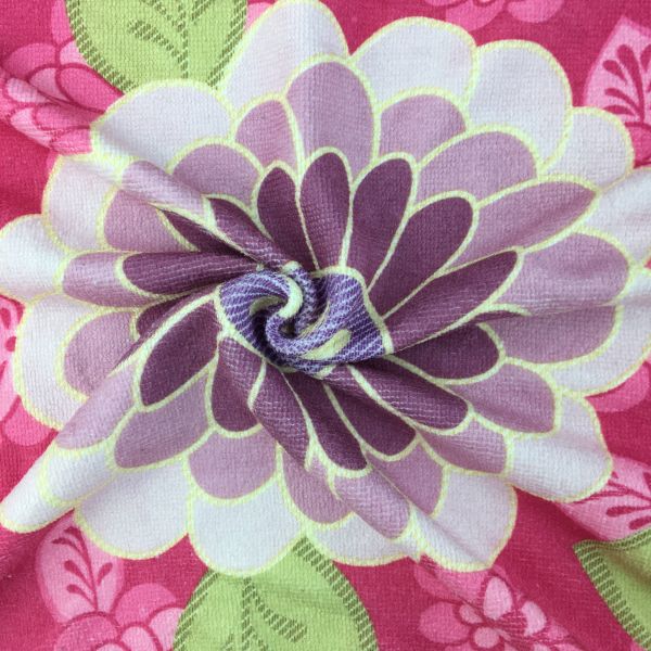 Quality Flowery Cartoon Printed Microfiber Cleaning Cloth Fabric Customized for sale