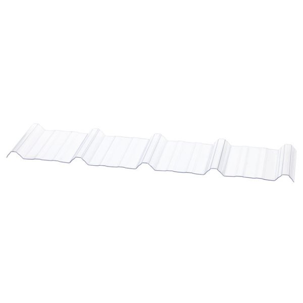 Quality Poly Roof Corrugated Polycarbonate Sheet Ribbed Clear Profile Roofing Sheets for sale