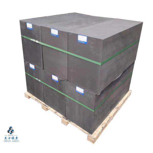Quality Isostatic Casting Graphite Blocks High Density 85W/MK - 125 W/Mk Thermal Conductivity for sale
