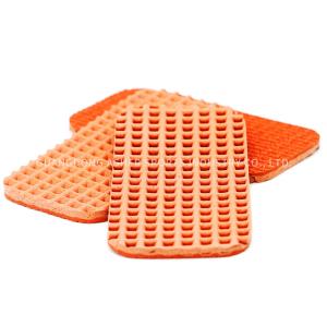 Quality Outdoor Red Prefabricated Running Track Material 1.28mm Vertical Deformation for sale