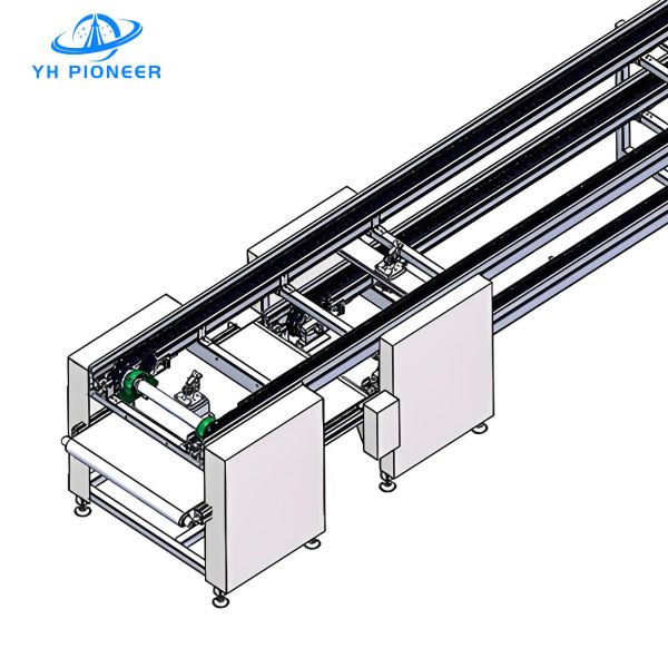 Quality Industrial Double Speed Roller Chain Conveyor With Modular Aluminum Profile for sale