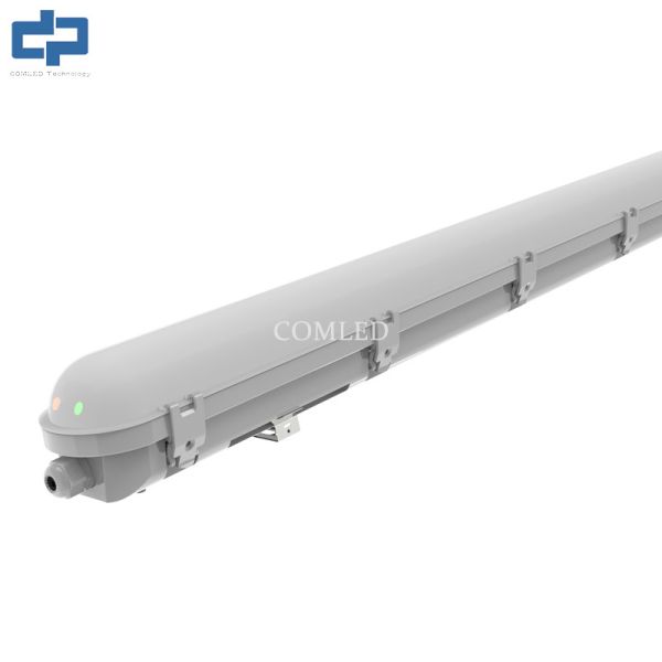 Quality 44W Led Batten Light 5ft With Sensor LED Tri Proof Light 120 Degree IK08 for sale