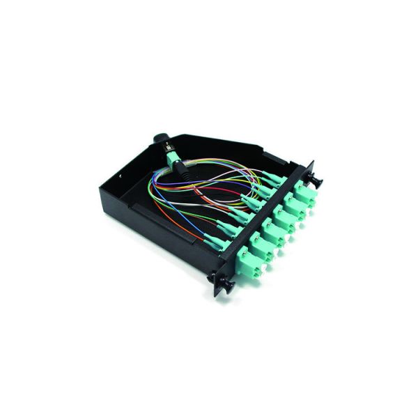 Quality ISO9001 IEC TIA MPO MTP Cassettes Module 12 24 Fiber MPO To LC Cassette for sale