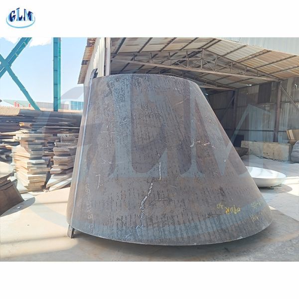 Quality Carbon Steel Eccentric Cone Head Of 6700mm Diameter for sale