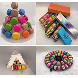 Quality Size The packaging should fit the size of the macarons and allow enough space for sale