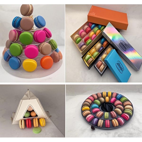 Quality Eco-Friendly Plastic Macaron Packaging for Sustainable and Responsible for sale