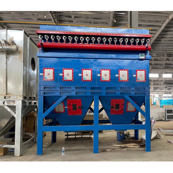 Quality 220V/380V Industrial Electric Pulse Jet Bag Filter Dust Collector / Industrial Dust Collection System for sale