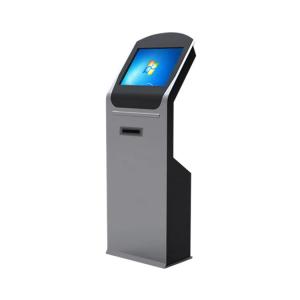 Quality 19 Inch Floor Standing Touch Screen Self Service Kiosk for Ticket Collecting for sale
