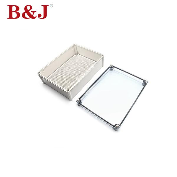 Quality Screw Type Plastic Electrical Enclosure Boxes , Outdoor Electrical Junction Box Plastic for sale