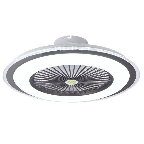 Quality Wholesale factory Fashionable Modern Remote Control Deluxe Led Ceiling Strip Hanging Light with Fan for sale