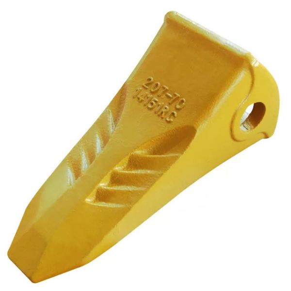 Quality PC300RC 207-70-14151RC Excavator Skid Steer Backhoe Chisel Bucket Teeth Rock Bucket Tips for Backhoe for sale