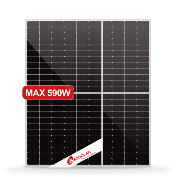 Quality 182mm Half Cell N-type Mono Solar PV Module 570W 580W 590W with IP68 Junction for sale