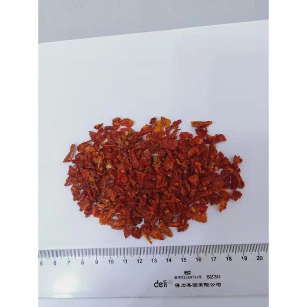 Quality Half Cutted 9*9mm Dehydrated Air Dried Tomatoes for sale