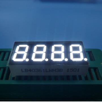 Quality Four Digit 0.36" Common Cathode 7 Segment Display For Medical Instrument for sale