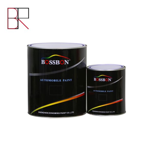 Quality High Brightness 2K White Black High Concentration Auto Refinsh Paint for sale
