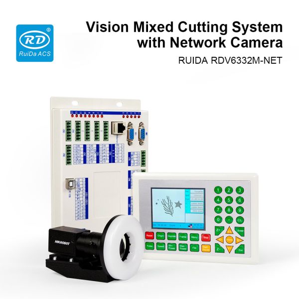Quality RUIDA RDV6332M-NET Visual Image CO2 Laser Mixed Cutting Controller for sale