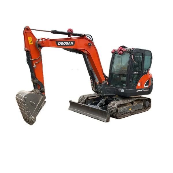 Quality Good Condition Second Hand DOOSAN DX60 Excavator Original Paint and Energy-Saving for sale
