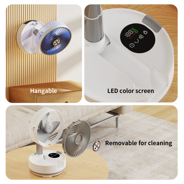 Quality Socool Fan 20000mAh Portable Indoor And Outdoor Camping Fan Super Wind Super Quiet Remote Control Convenient Storage Stretchable Adjustmen for sale