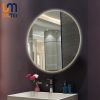 Quality Replaceable Round Backlit Bathroom Mirror Fog Resistant For Hospitality Industry for sale