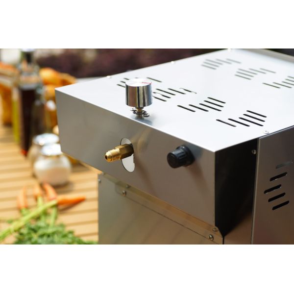Quality Kitchen Infrared 4kw Beefer Steak Grill Corrosion Proof with Pizza Stone for sale