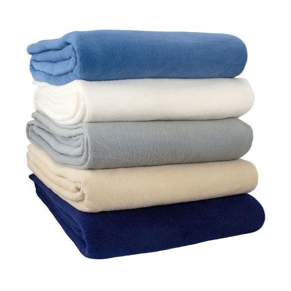 Quality Soft Printed 100% Polyester Microfiber Fleece Blanket Hotel Supplies for sale