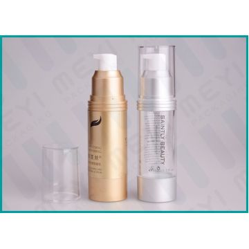 Quality 15ml 30ml 50ml AS Airless Lotion Pump Bottles Easy Open For Cosmetics for sale