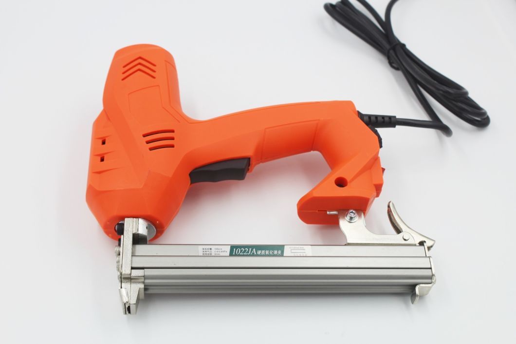 20gauge Narrow Crown Electric Stapler Tacker Staple Gun 1022j for Furniture Decoration Upholstery