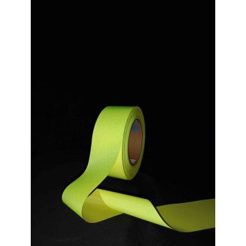 Quality High Visible Colorful Reflective Fabric Polyester Reflective Tape For Garments for sale