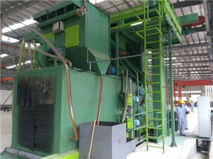Quality Steel Plate Pretreatment Roller Conveyor Blast Machine Large Workpieces Cleaning for sale