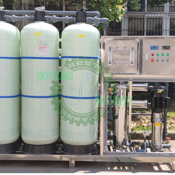 Quality 2000 Liter Per Hour Automatic Valve Operate Water Purifying Machine for sale