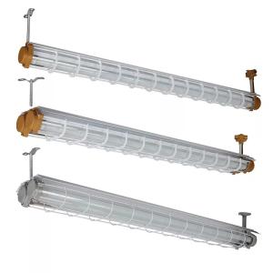 Quality Linear Tube Lighting 4ft T8 Explosion-Proof Fluorescent Tube 2x36W Light/Lamp for sale