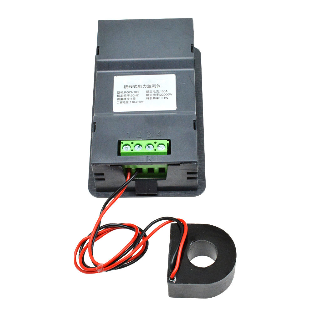 Quality AC 5KW 85~250V Digital Ammeter Voltmeter indicator Power Energy for sale