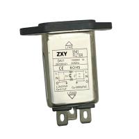 Quality EMI Filter Plug in Single Phase AC Power Filter Electromagnetic Interference for sale
