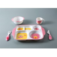 Quality CIQ Approved Cartoon Pattern Melamine Dinnerware Set for sale