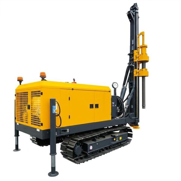 Quality Crawler Water Well Drilling Rig with Penetration Efficiency of 10-35m/h and Fast Lifting Speed of 30m/min for sale