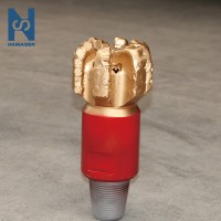Quality 6 Blades PDC Oil Drill Bit Compact Steel Body Polycrystalline Diamond for sale