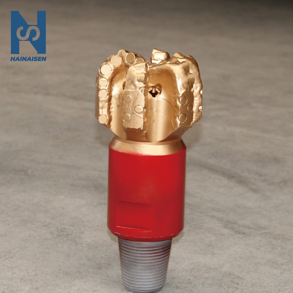 Quality 6 Blades PDC Oil Drill Bit Compact Steel Body Polycrystalline Diamond for sale