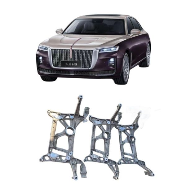 Quality HongQi Auto Parts Front Axle Ingot Beam Engine Bracket Subframe Rear Frame for Your for sale