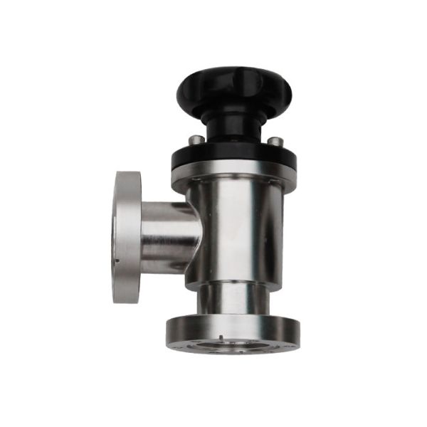 Quality KYKY Manual Vacuum Angle Valve KF Flange CD-Jb40KF Long Service Life for sale