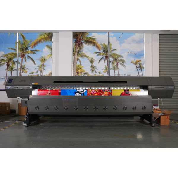 Quality 3.2m Double Row Inkjet Printer Large Format UV C8 PLUS (8 Heads) 4 Color UV for sale