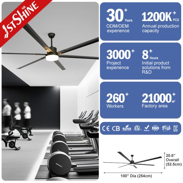 Quality 100 Inch DC Motor Ceiling Fan for sale