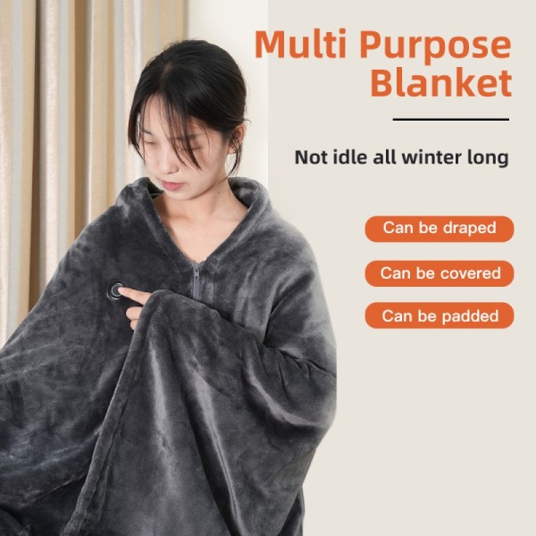 Quality Multifunctional Electric Blanket Wearable Temperature Control Blanket For Winter for sale