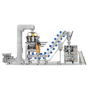 Quality VFFS Multihead Weigher Packing Machine Bucket Elevator 2200W 60hz for sale