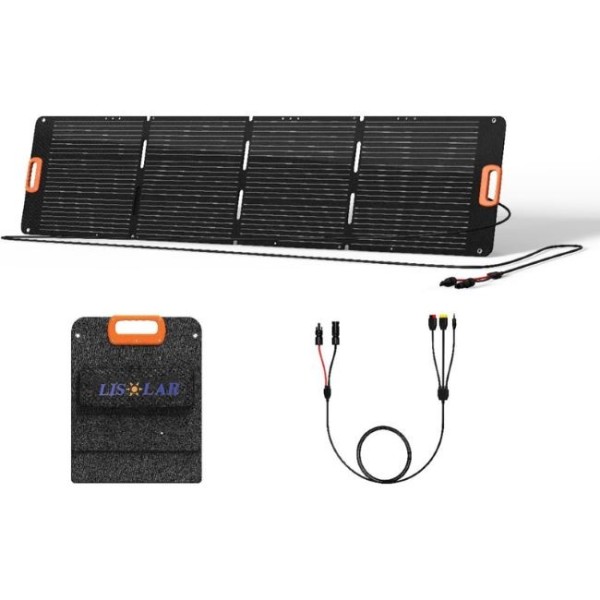 Quality 80W Folding ETFE Portable Solar Battery Charger For Outdoor Venture for sale