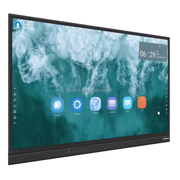 Quality 55/65/75/86/100/110 Inch 4K Multi Touch Screen Smart LCD Display Electronic for sale