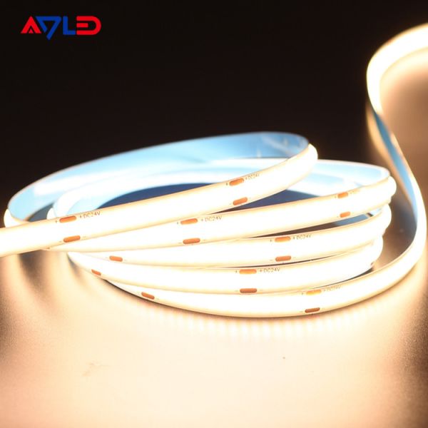 Quality R G B W Dimmable LED Light Strips COB Long Interior Exterior For Ceiling for sale