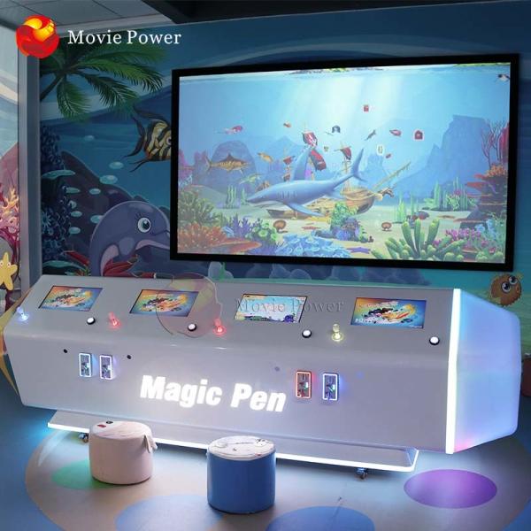 Quality Virtual Reality Spray Paint Simulator Indoor Interactive Media Wall Display for sale