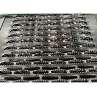 Quality Custom Crocodile Mouth Anti Skid Metal Sheet Silver Channel 120mm-1000mm Various for sale