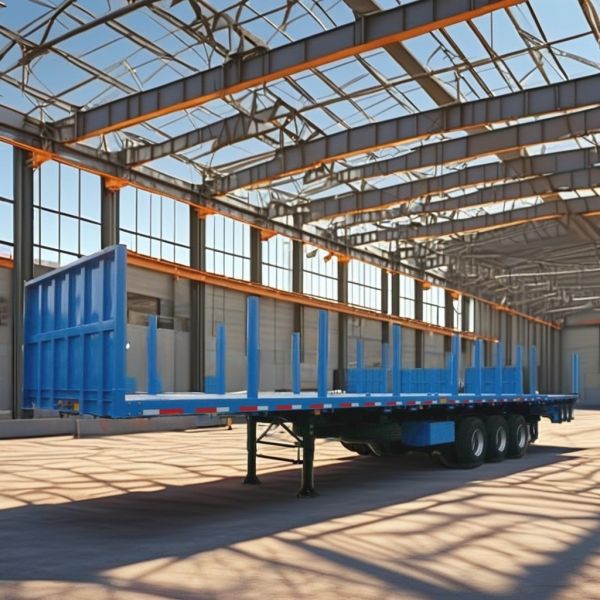 Quality CIMC Flatbed Trailer Latest Design For Optimal Performance Flatbed Semi Trailer for sale